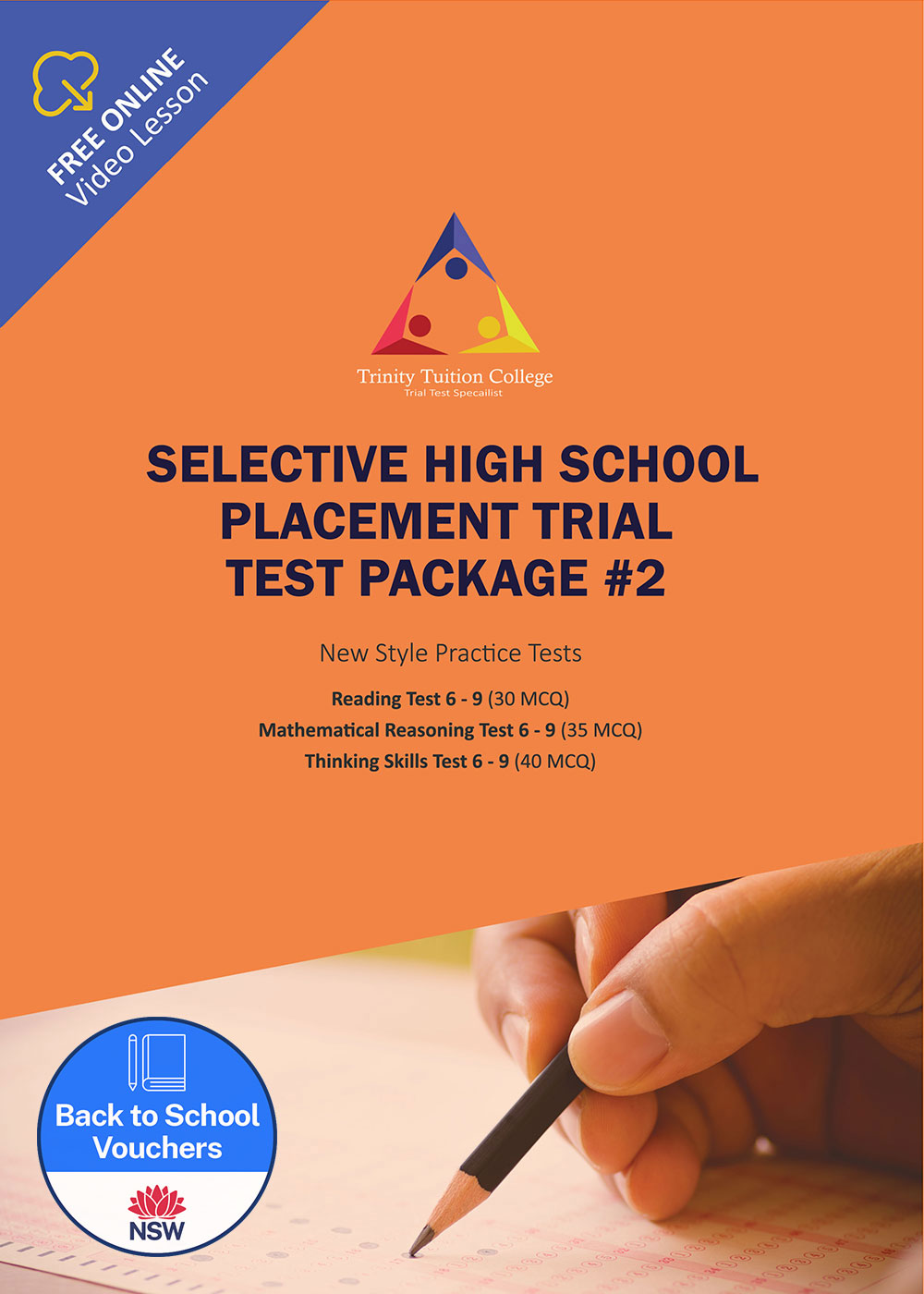 Selective Trial Test Package #2 - Trinity Tuition College