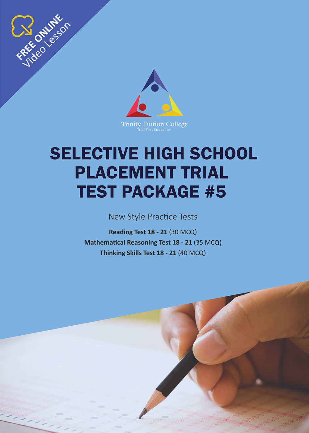 Selective Trial Test Package #5 - Trinity Tuition College
